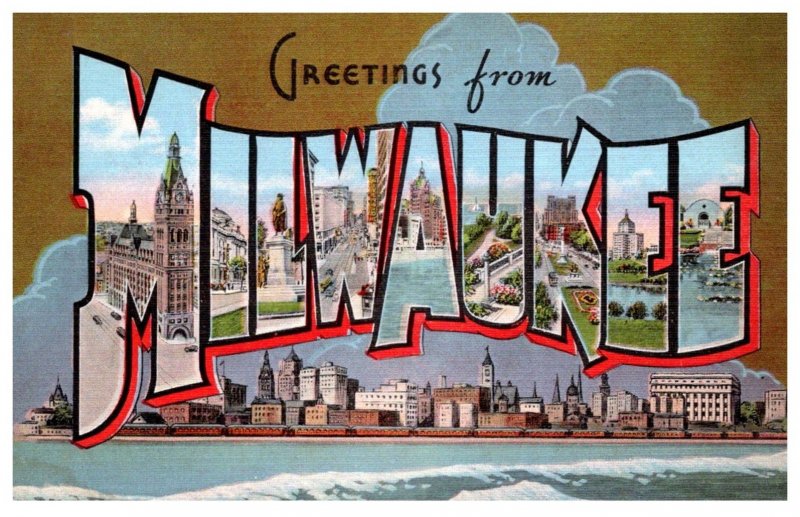 Wisconsin Milwaukee LARGE LETTER | United States - Washington - Other ...