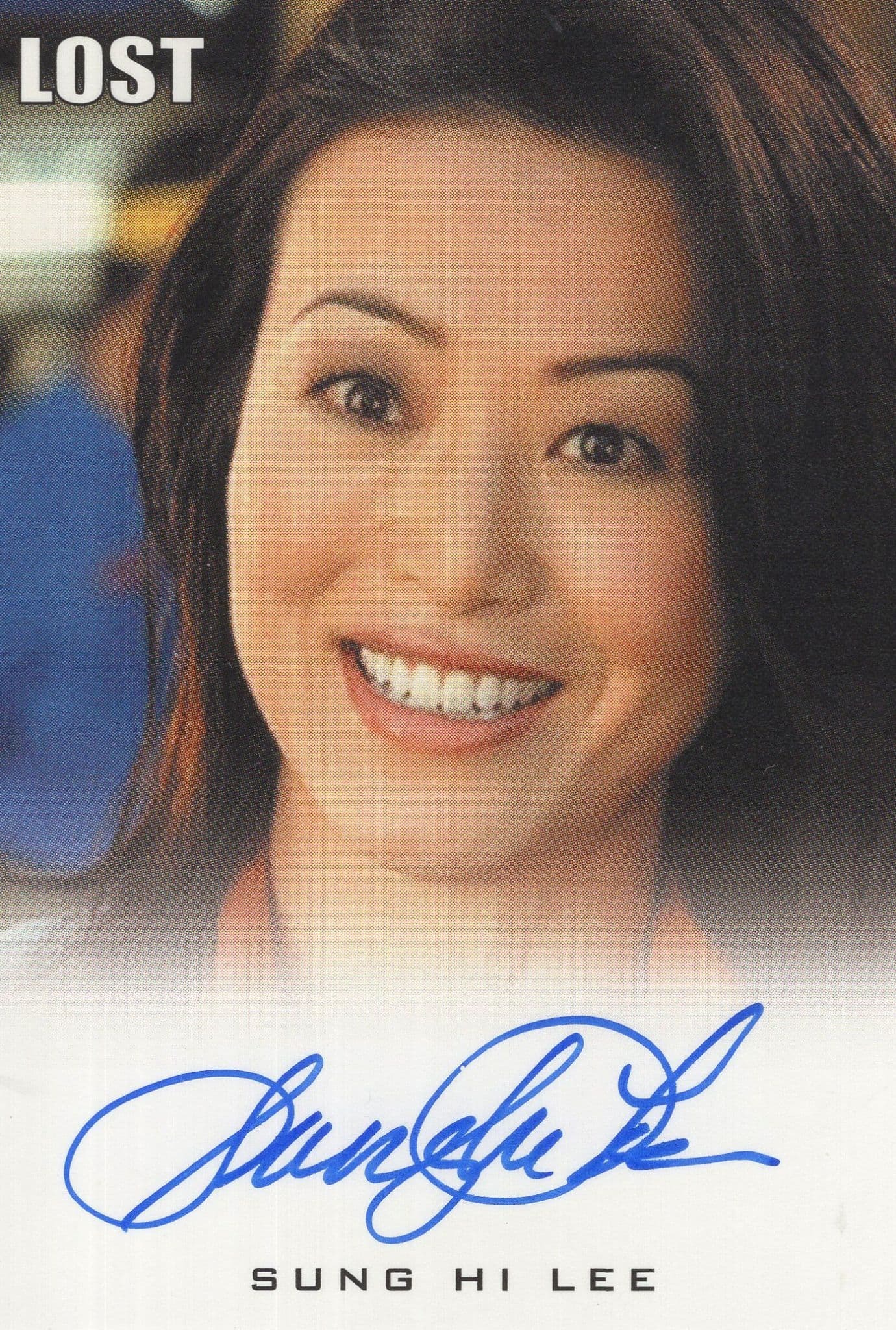 Sung Hi Lee Lost TV Show Hand Signed Official Autograph Card | Other ...