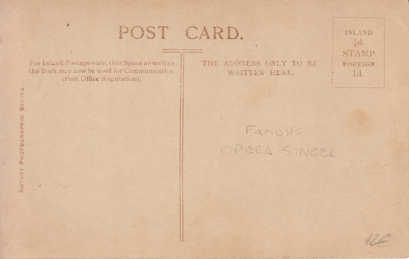 English dramatic contralto and opera singer Miss Clara Butt real photo ...