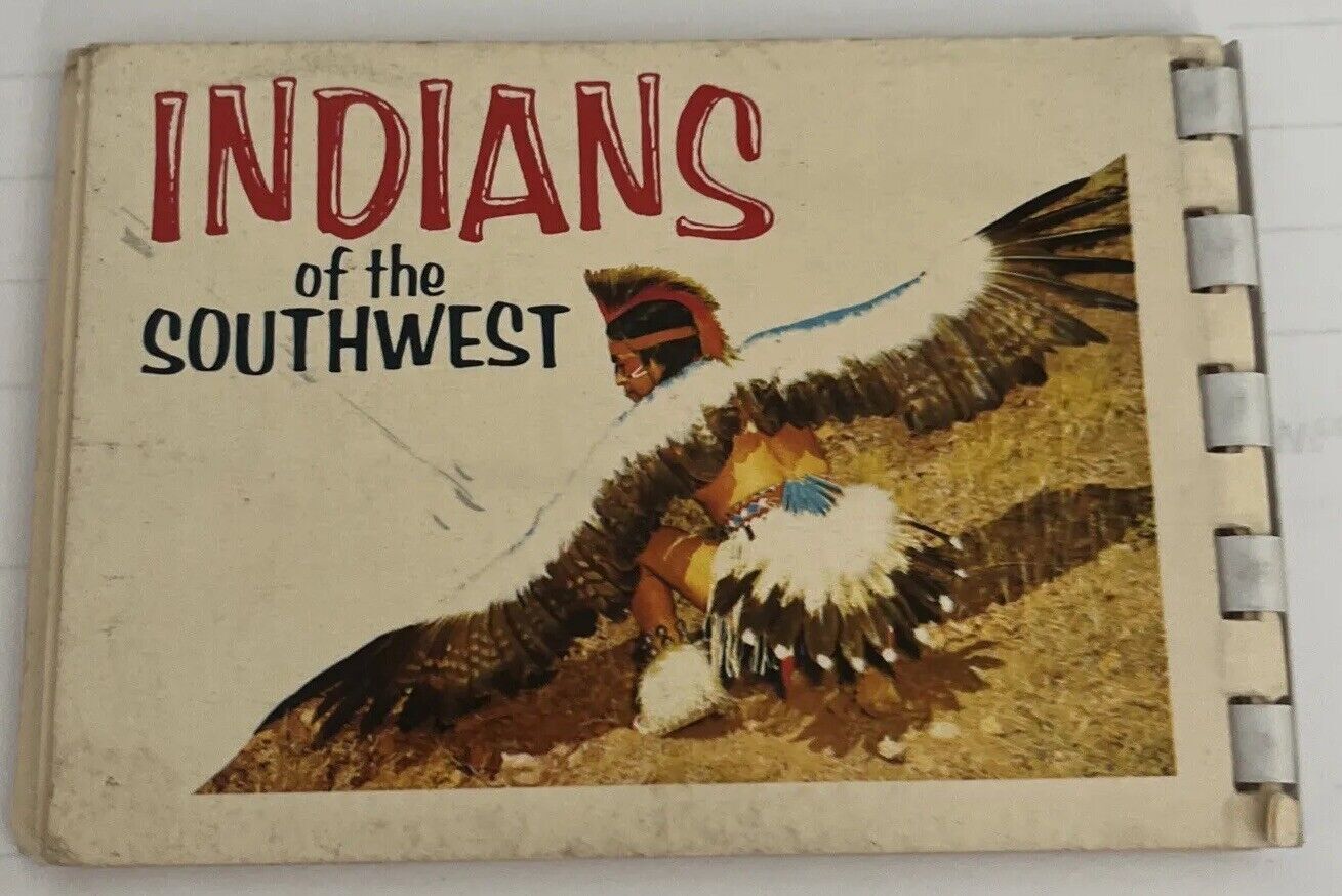 Indians Native Americans Southwest Mini Souvenir Folder Navajo Indians ...