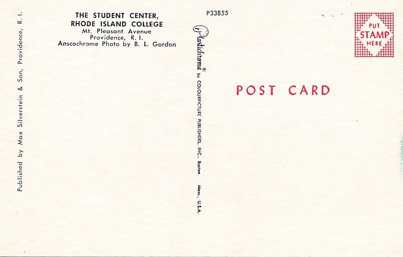 Student Center at RIC - Rhode Island College - Providence RI, Rhode ...