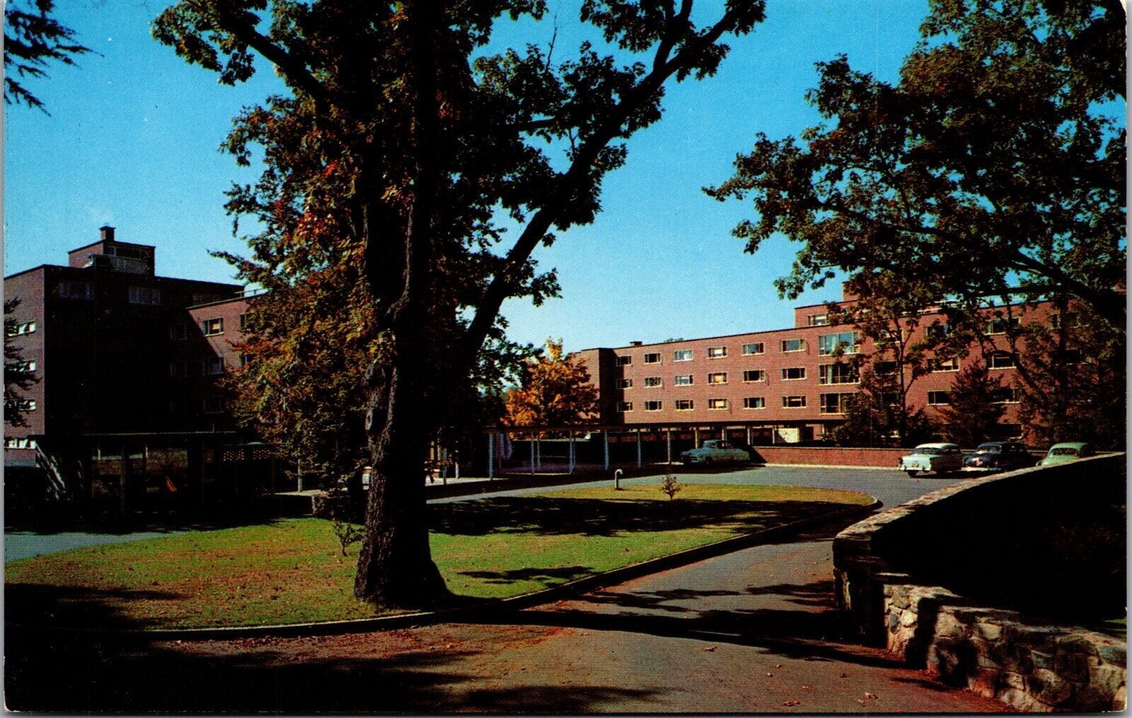 Vtg MA Wellesley College Women Bates & Freeman Hall Dormitories 1950s ...