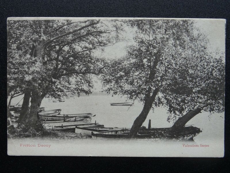 Norfolk Broads FRITTON DECOY / LAKE c1903 UB Postcard by Valentine ...