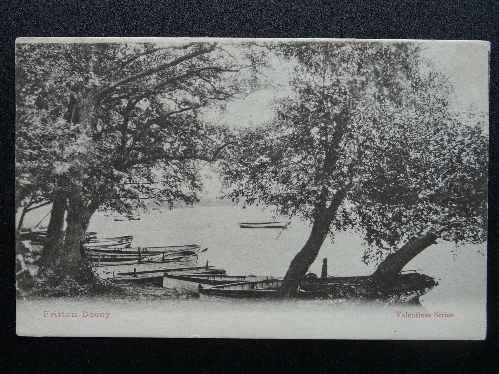 Norfolk Broads FRITTON DECOY / LAKE c1903 UB Postcard by Valentine ...