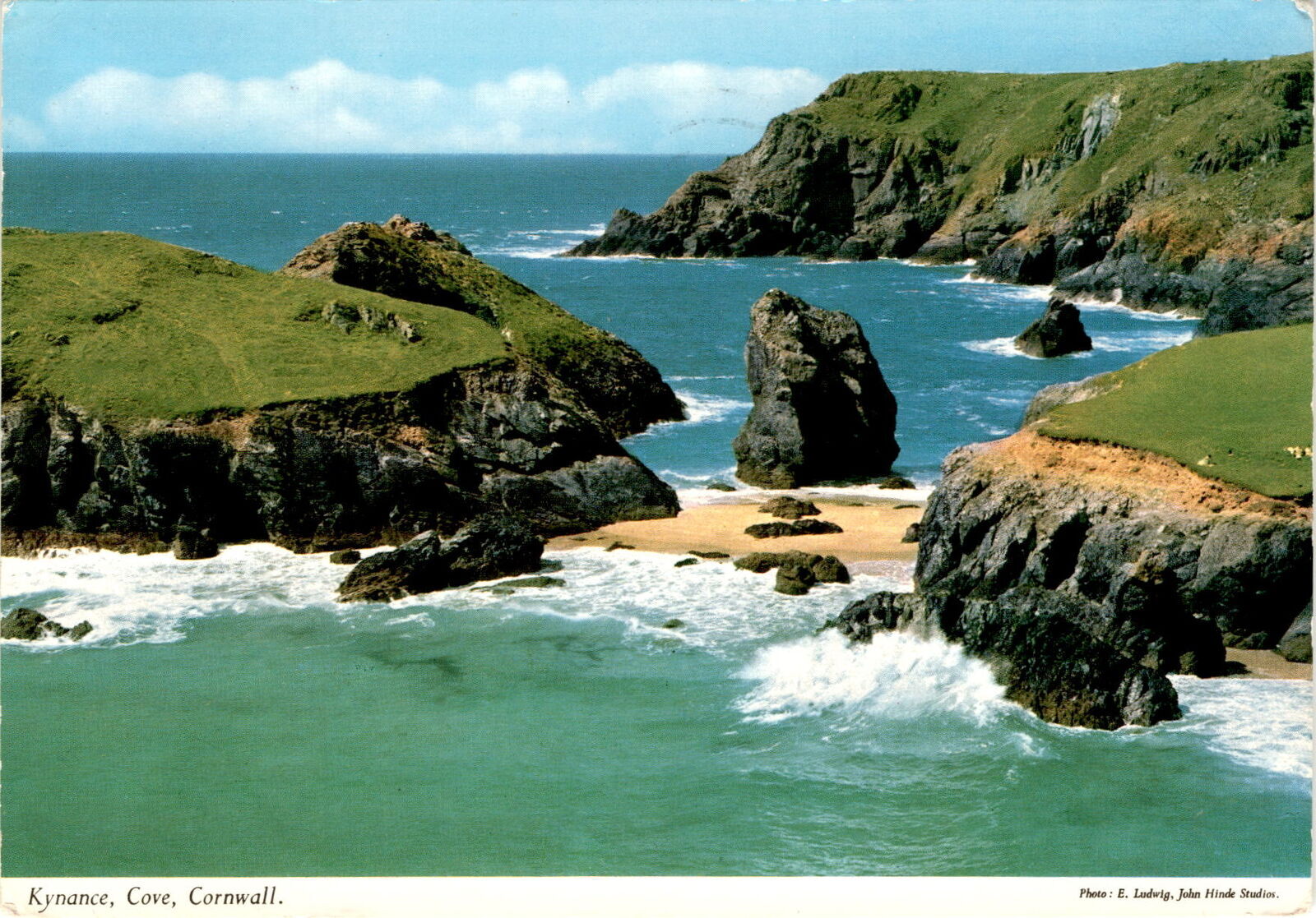 Kynance, Cove, Cornwall, E. Ludwig, John Hinde Studios, Lizard ...