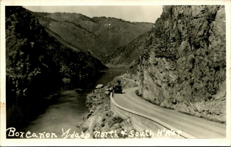 RPPC Box Canyon Salmon River North South Highway Idaho ID 1920s ...