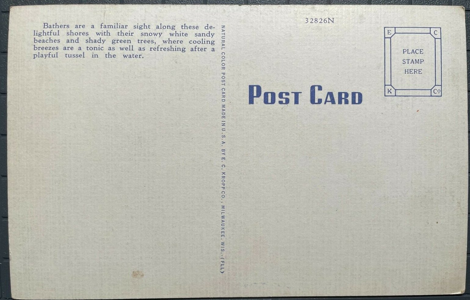 Vintage Postcard 1930-1945 Cable Lake Park Dowagiac Michigan | United ...