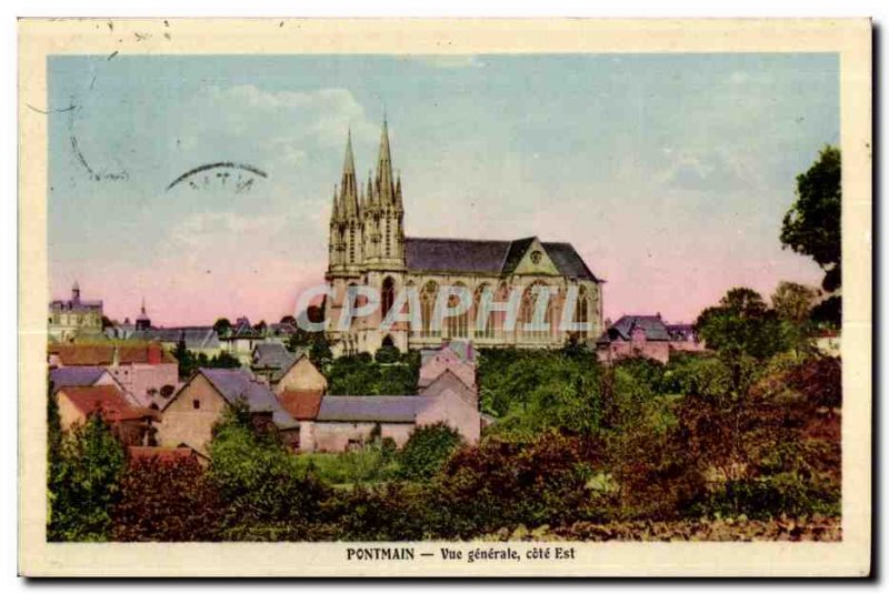 Postcard Old Pontmain General side view is | Europe - France - Pays de ...