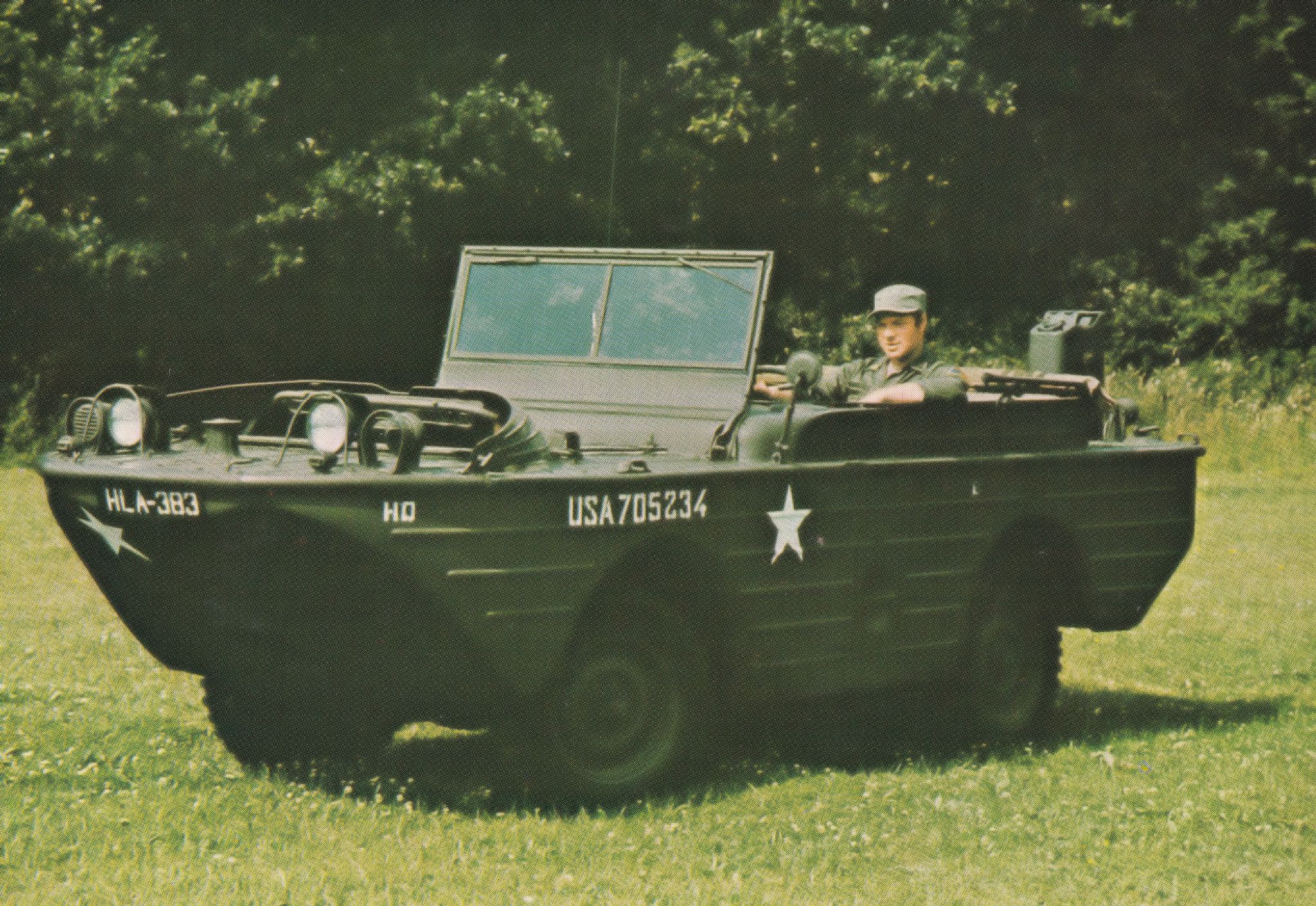 Amphibious Jeep Military Vehicle Worthing Group Tank Postcard | Topics ...