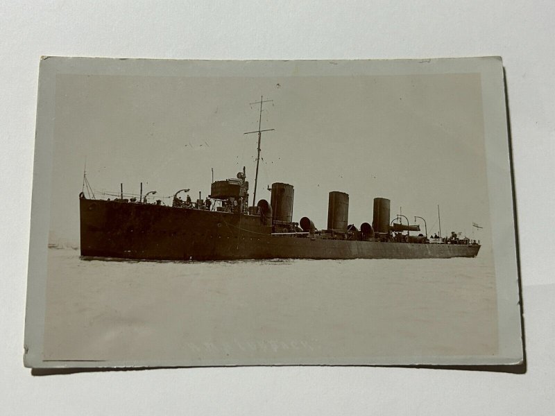 HMS Frigate Royal Navy Destroyer British WWI RPPC Photo Postcard ...