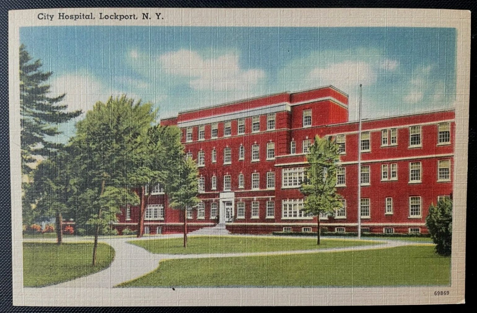 Vintage Postcard 1930-1945 City Hospital Lockport New York | United ...