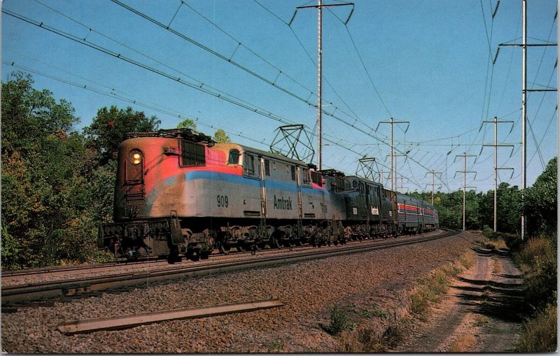 Amtraks Silver Star Train New York To St Petersburg Railroad Track ...