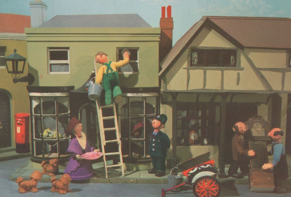 Trumpton BBC TV Show 1970s Official Postcard | Topics - Entertainment ...