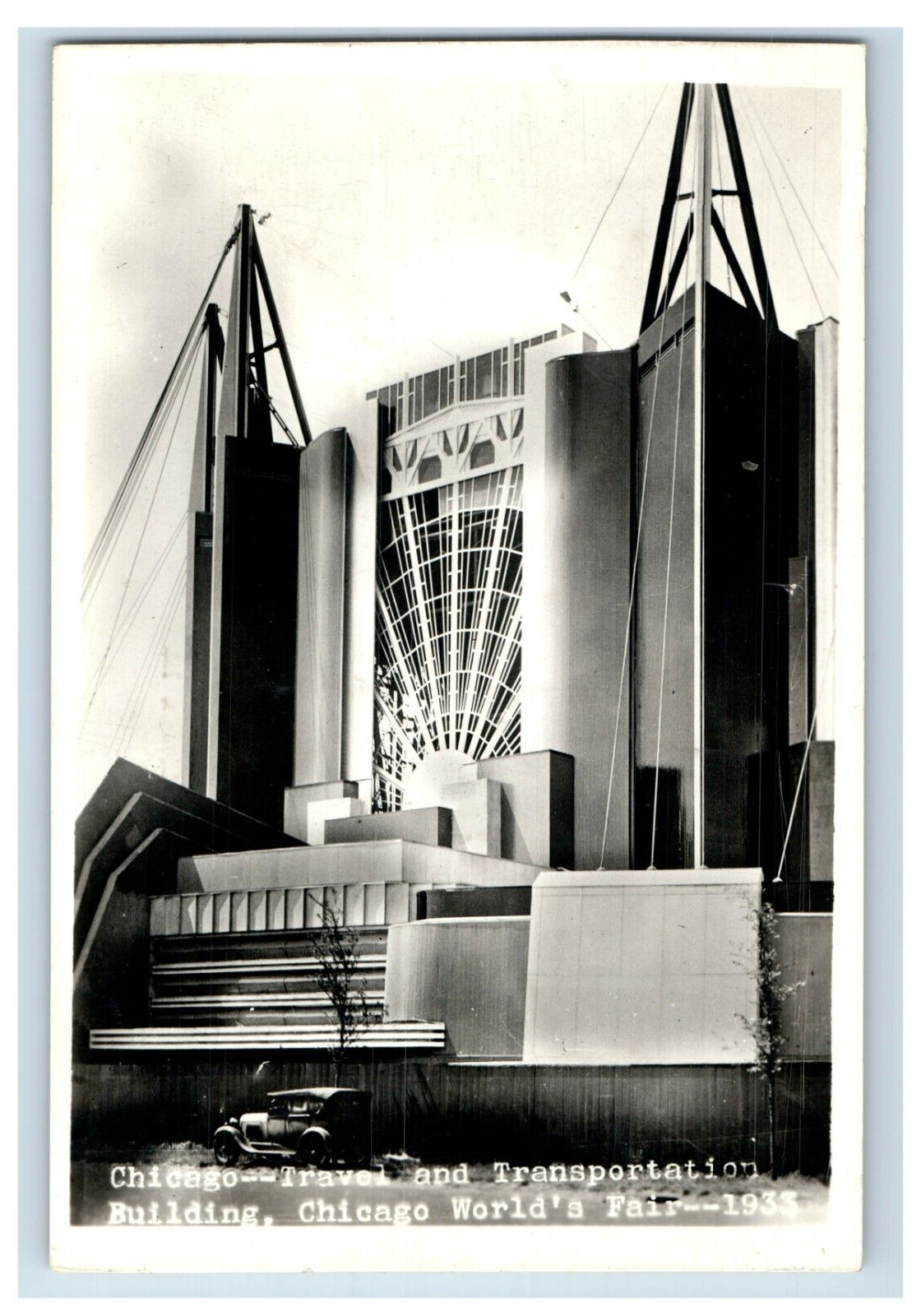 Vintage RPPC Chicago Travel And Transportation Building Chicago World ...