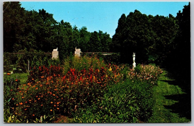 Vtg Monticello IL Robert Allerton Park Flower Garden Statue of Venus ...