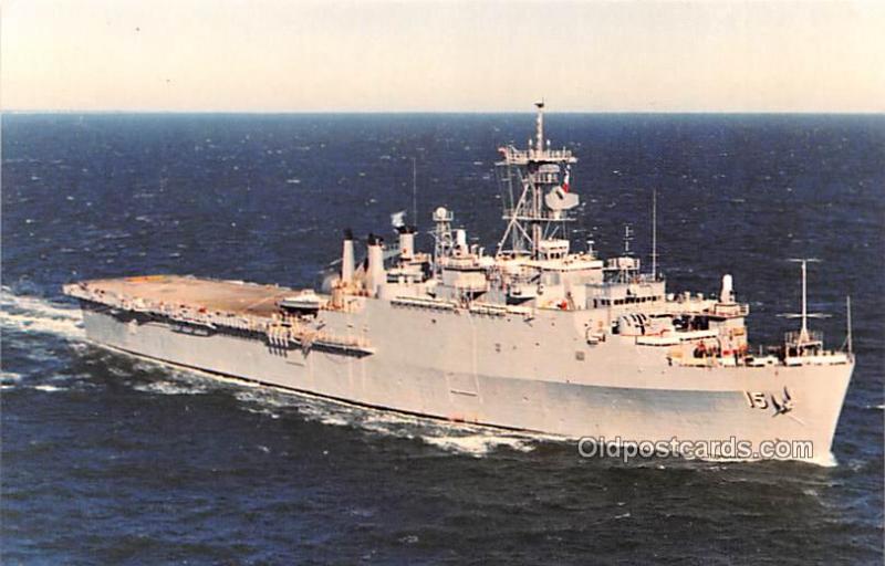 USS Ponce, Amphibious, Transport Dock Military Battleship Unused ...