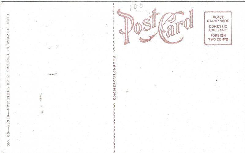 Euclid Ave. Temple, Cleveland, Ohio, white border | United States ...