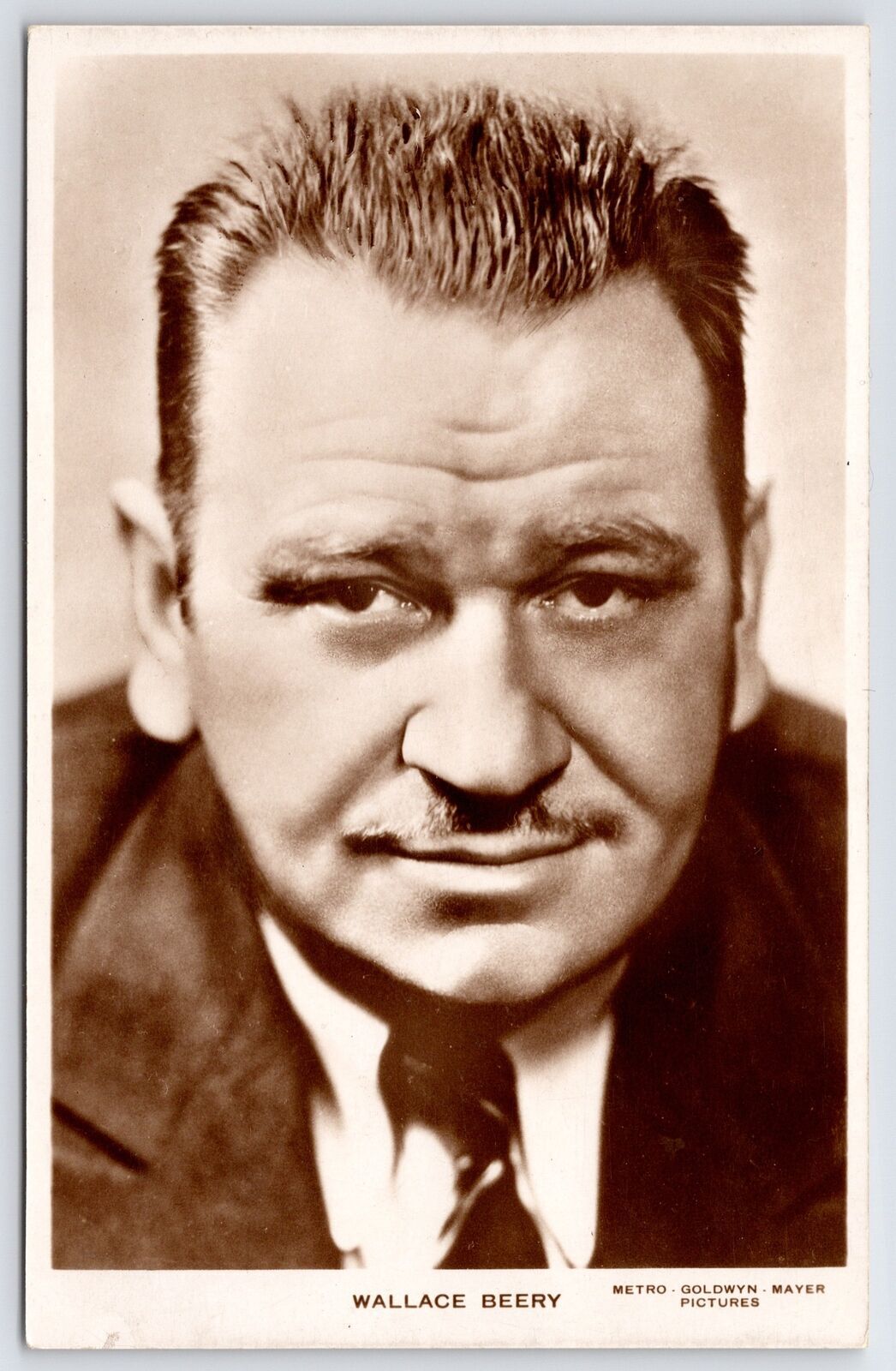 nr Smithville Missouri Native Silent Film Actor Wallace Beery~Pancho ...