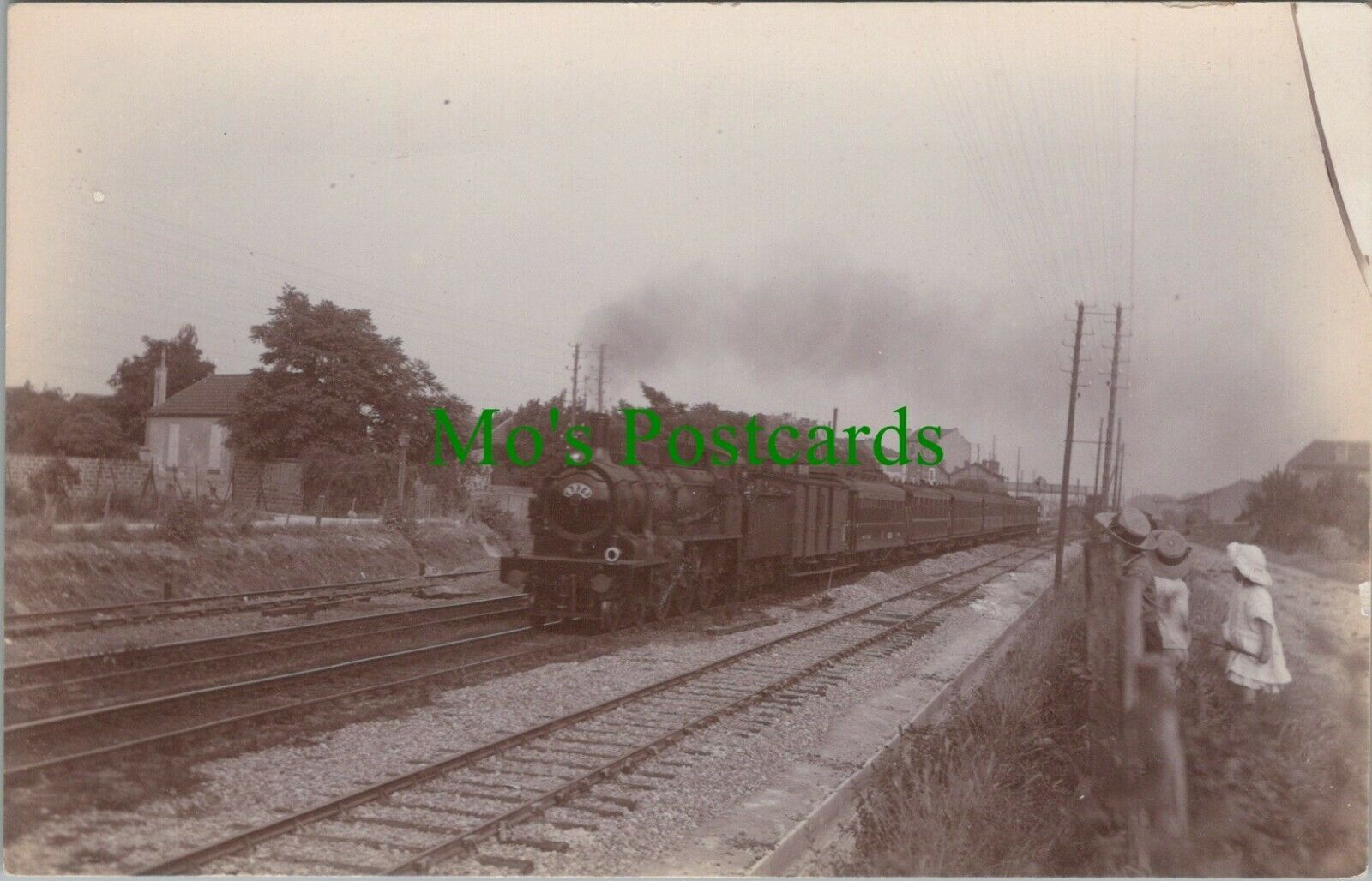Transport Postcard - Railways / Locomotive / Train - Unknown Location ...