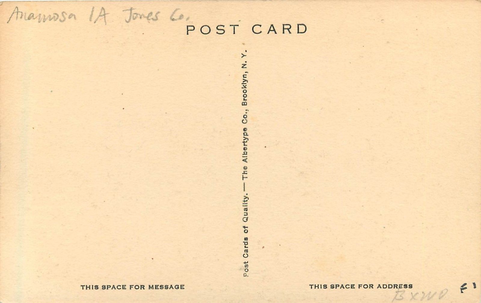 Postcard; Recreation Yard Cell House 43 Iowa State Penitentiary Fort ...