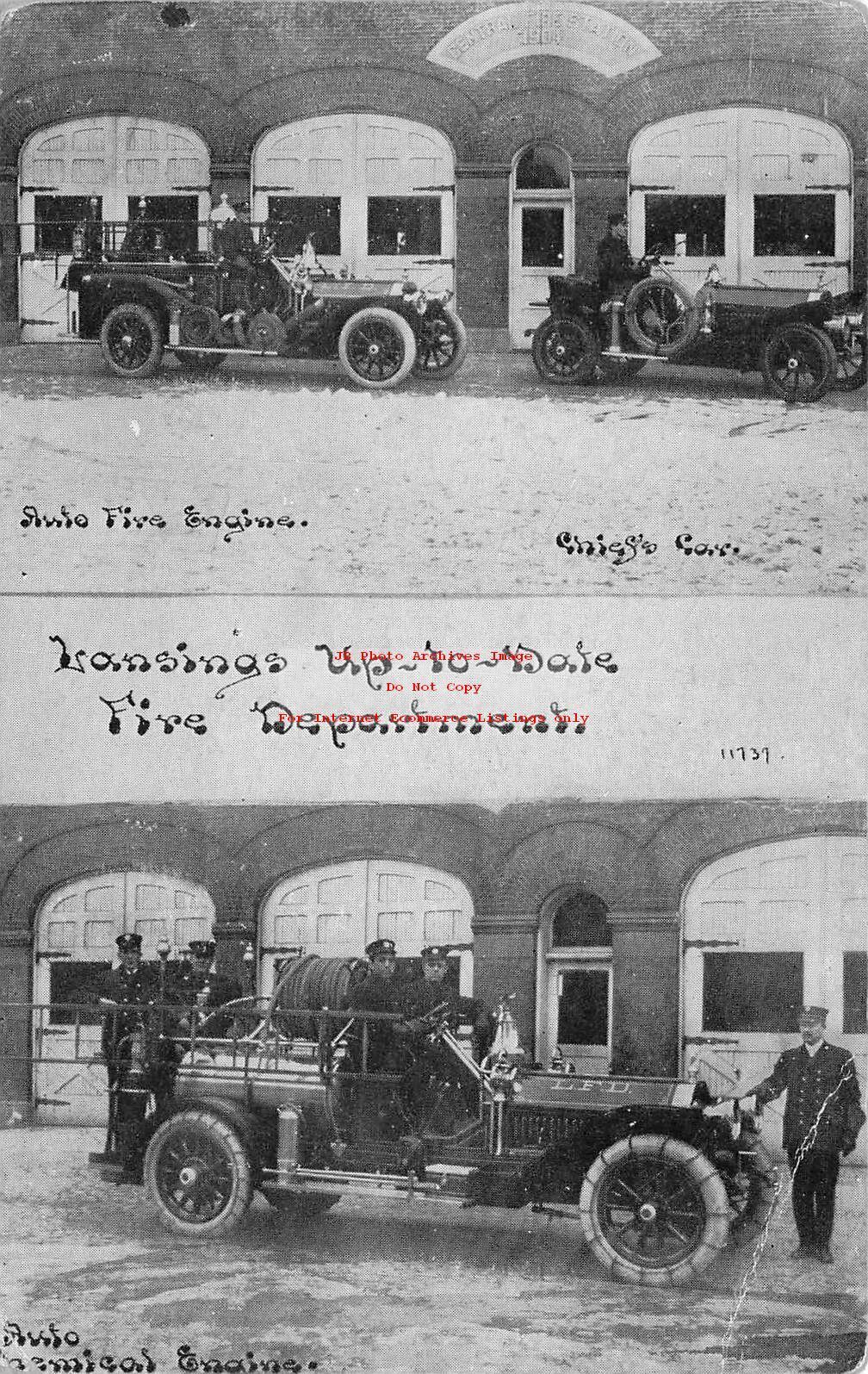 MI, Lansing, Michigan, Fire Department, Fire Autos, CU Williams No ...