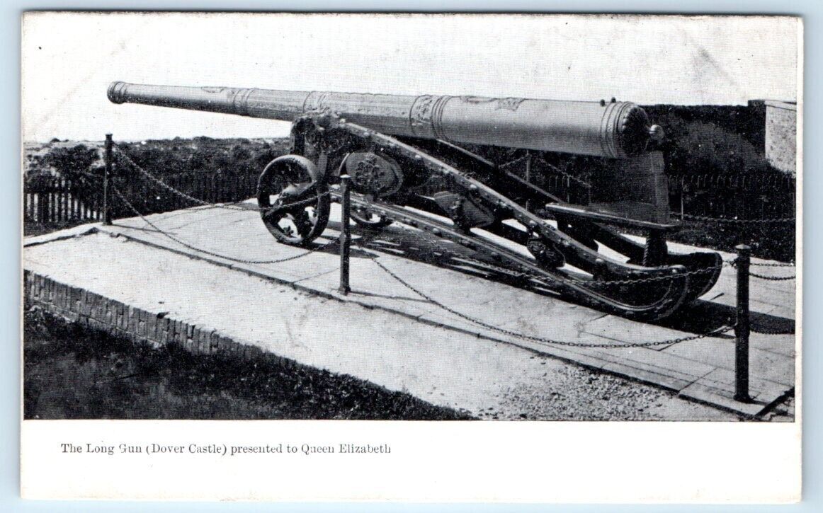 The Long Gun - Dover Castle - presented to Queen Elizabeth ENGLAND UK ...