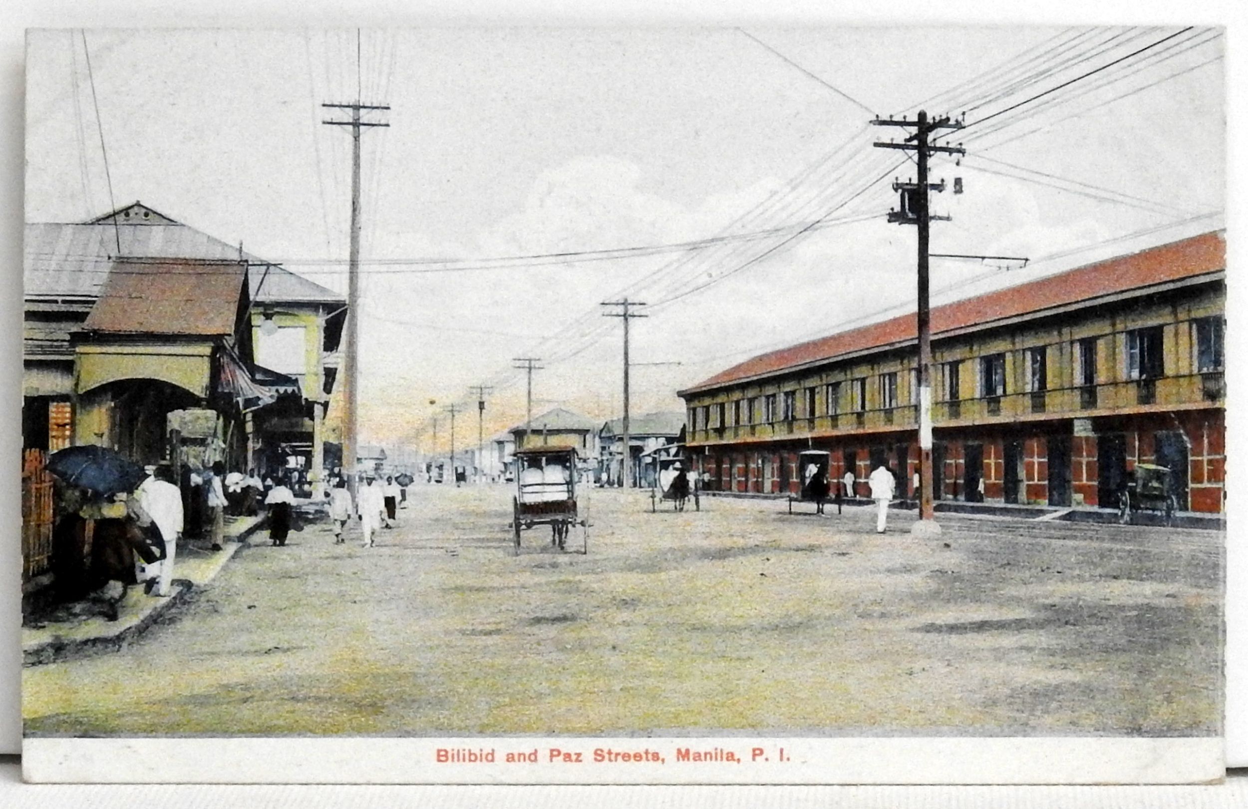 Bilibid and Paz Streets, Manila, P. I. - Postcard | Asia & Middle East ...