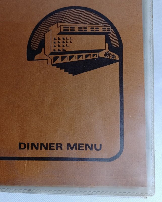 University of Massachusetts Vintage Dinner Menu Top of the Campus 70s ...