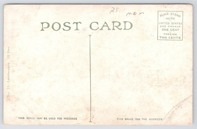 Animal~Horse Drawn Carriage By Field Mt Union PA~Vintage Postcard ...