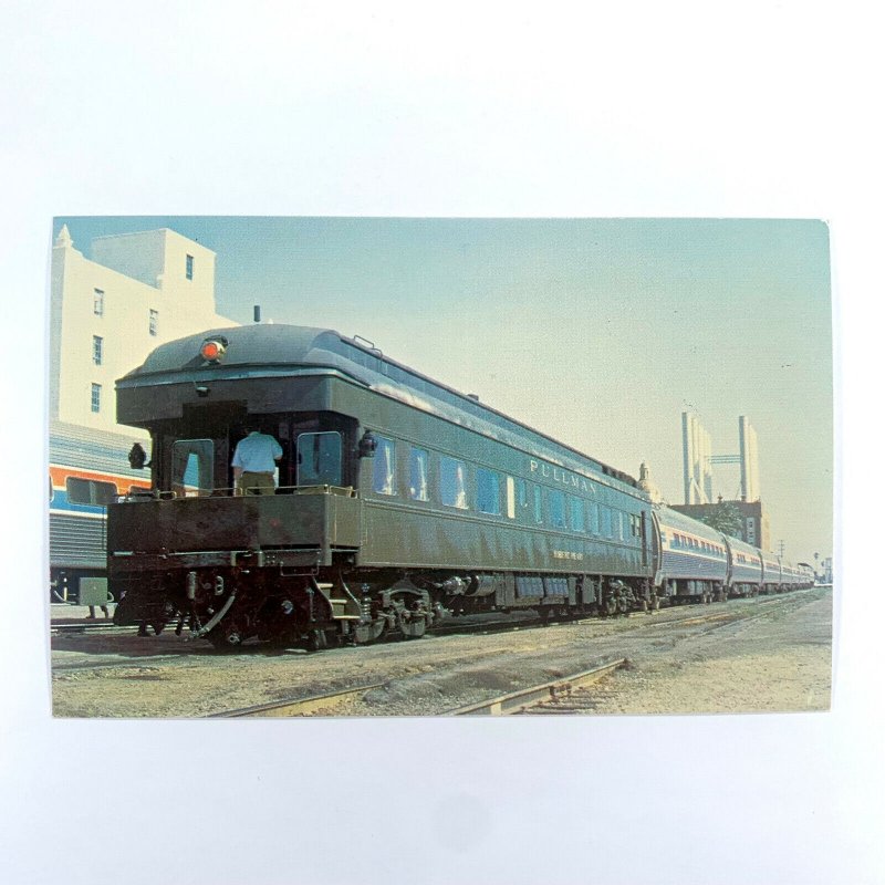 Postcard Railroad Train 1927 Pullman Robert Peary San Diego CA 1980s ...