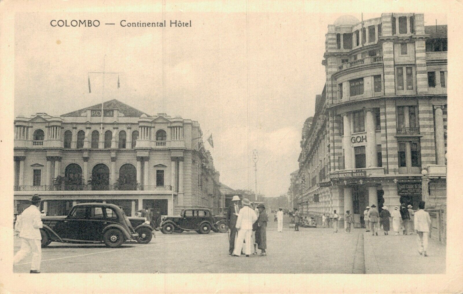 Sri Lanka Colombo Continental Hotel Oldtimers Ceylon 06.05 | Other ...