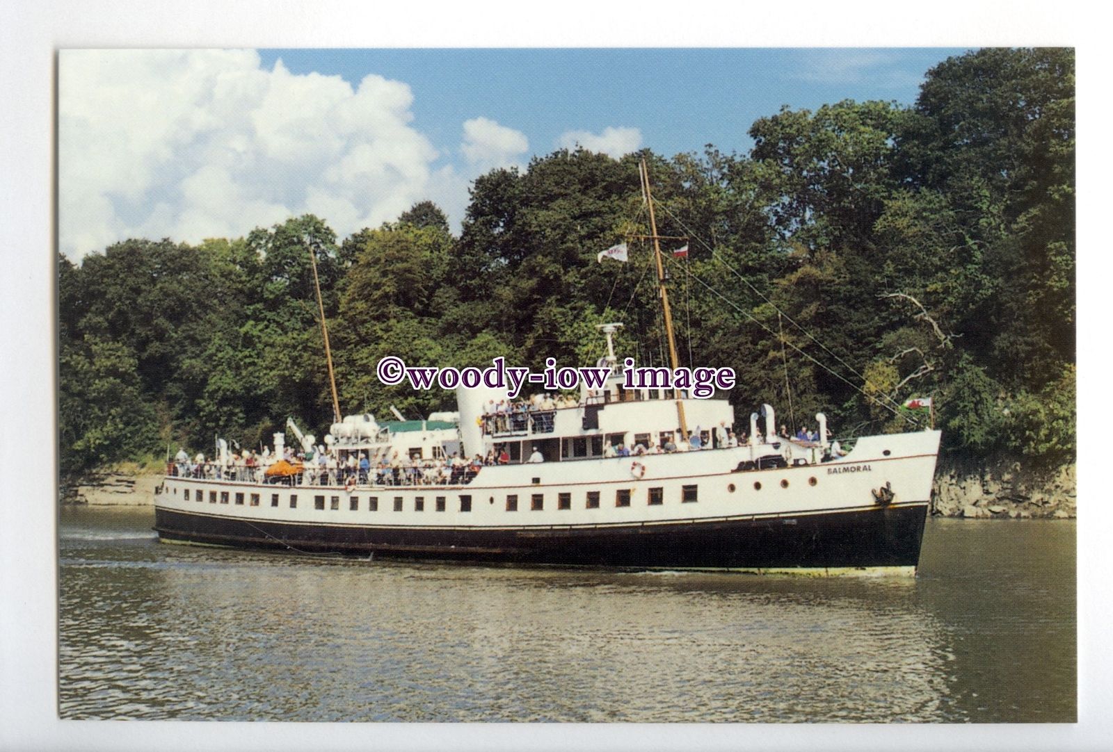 SIM0023 - Excursion Ferry - Balmoral built 1949 - postcard | Topics ...