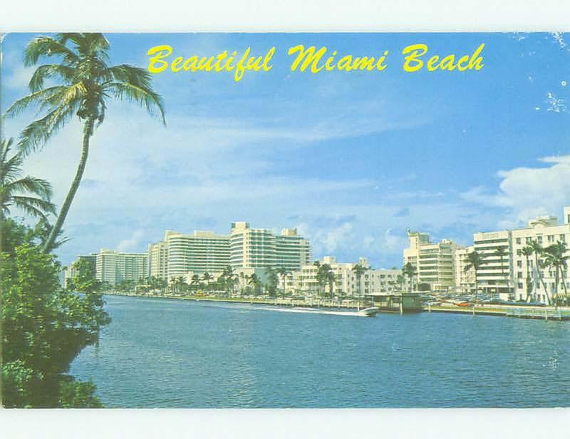 Edge Wear Pre-1980 WATERFRONT HOTEL AREA Miami Beach Florida FL HQ0750 ... Edge Wear Pre-1980 WATERFRONT HOTEL AREA Miami Beach Florida FL HQ0750 ...