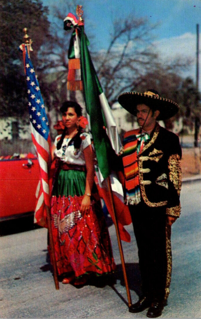 Texas McAllen Fiesta Days LOcals In Traditional Costume | United States ...