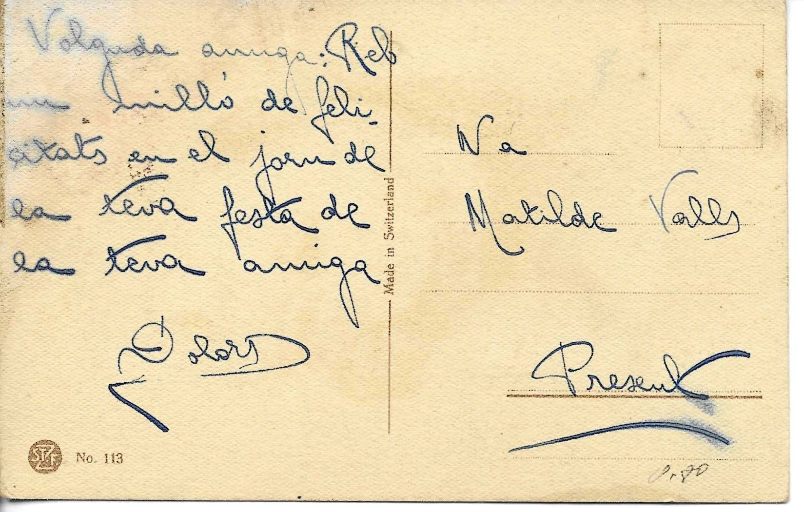 "Animals. Bulldog" Old vintage Swish, artist signed, postcard | Topics ...