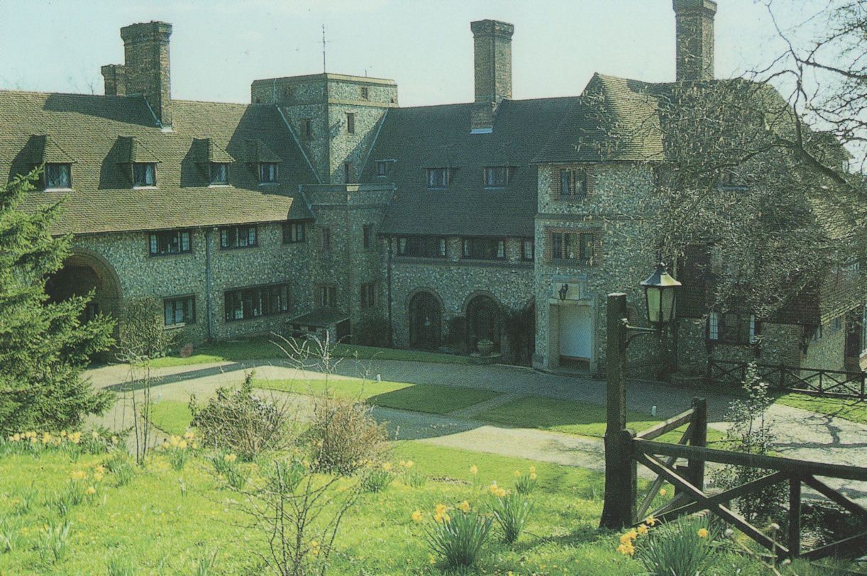 Otford Manor Kent Stunning Aerial Visitors Postcard | Topics - Other ...