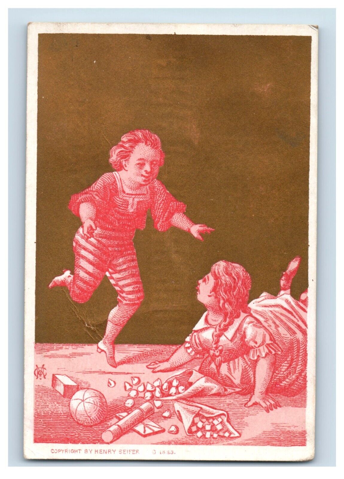 1883 Semon Bros. Candy Makers Ice-Cream & Cigars Traverse City, MI P162 ...