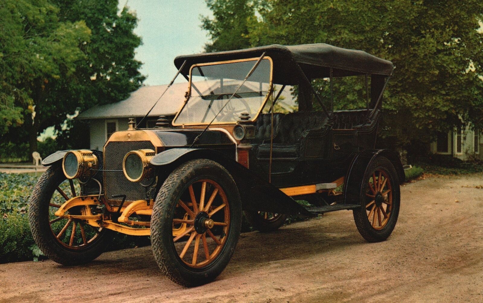 Vintage Postcard 1910 Warren-Detroit Car Automobile O'rielly Motor Co ...