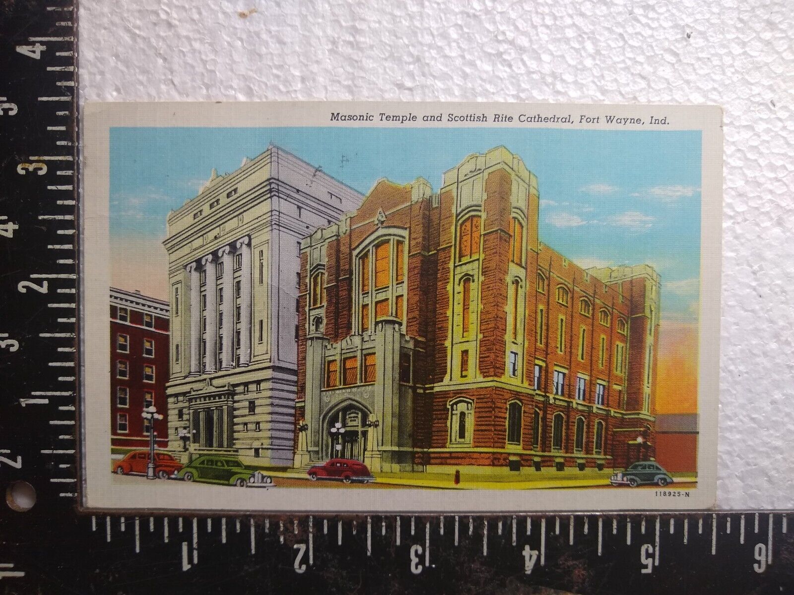 Postcard - Masonic Temple and Scottish Rite Cathedral - Fort Wayne ...