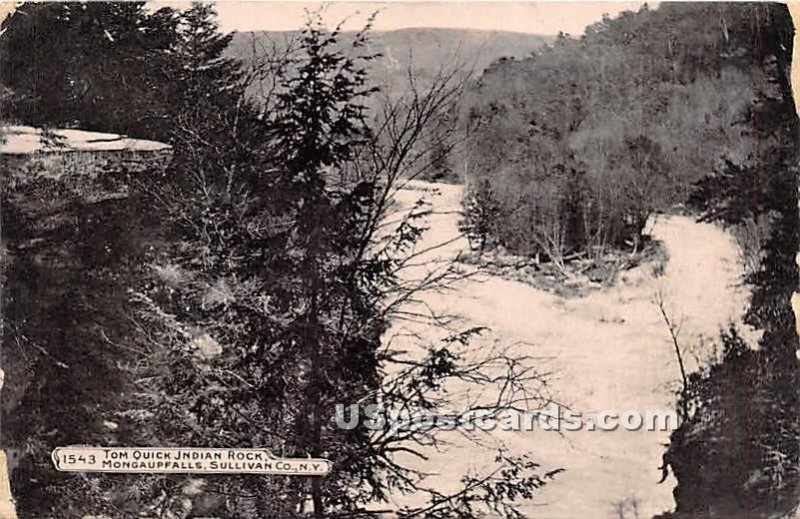 Tom Quick Indian Rock - Mongaup Falls, New York NY | United States ...