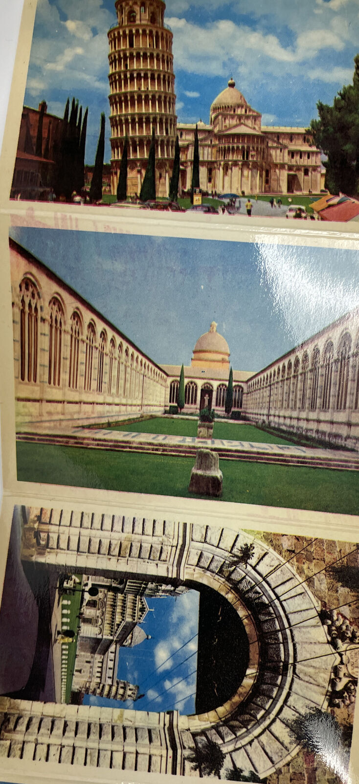 Vintage Pisa Postcard Photo Book w/ Map and History 18 Photos | Other ...
