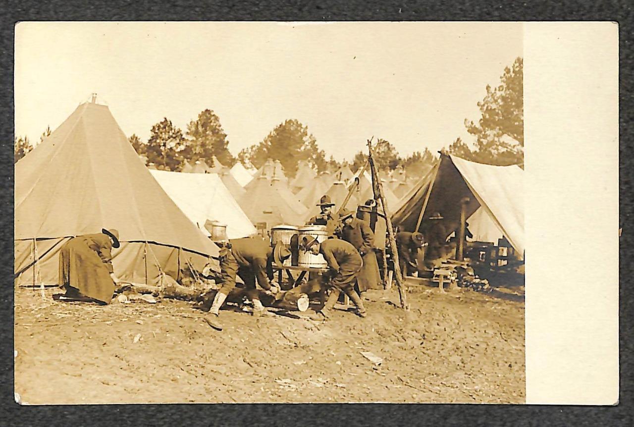 Rppc WW1 Military Encampment Lumber Norcross Georgia Real Photo ...