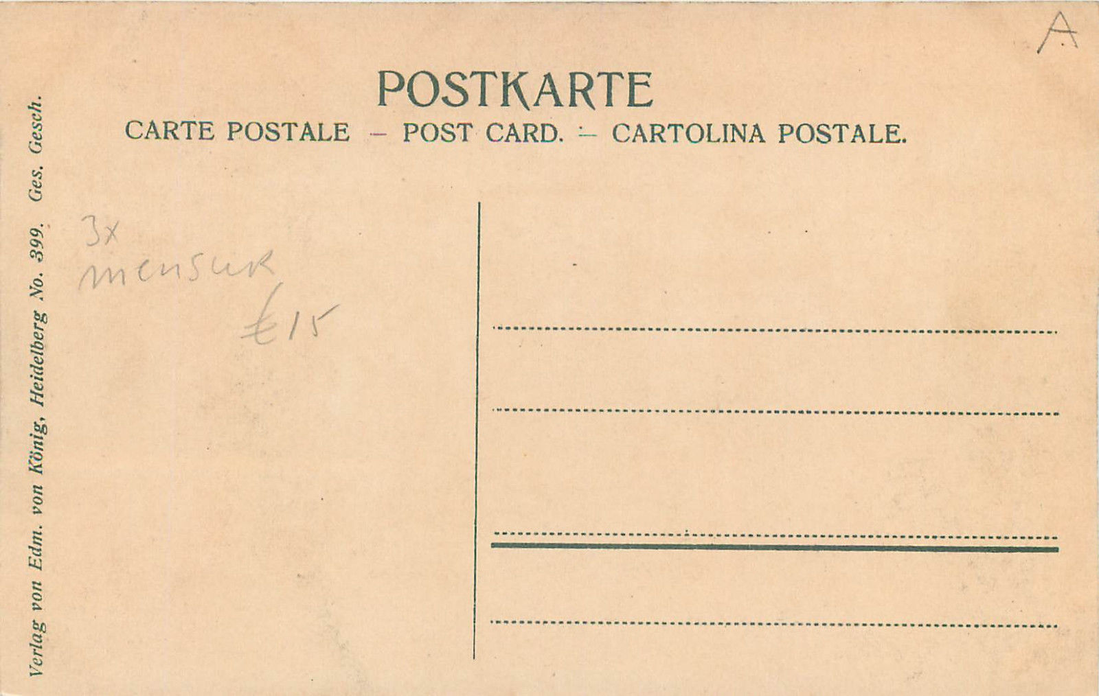 Heidelberg Fencing school Germany Fence Duel Mensur Burschenschaften ...