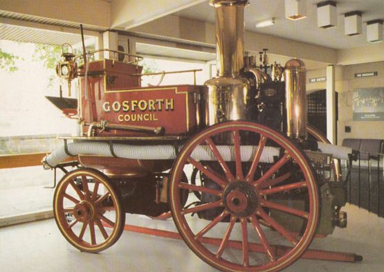 Gosforth Council Yorkshire Shand Fire Engine Postcard | Europe - United ...