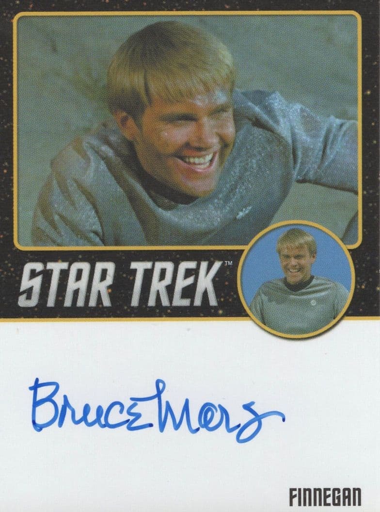 Bruce Mars Star Trek The Original Series Hand Signed Photo Card ...