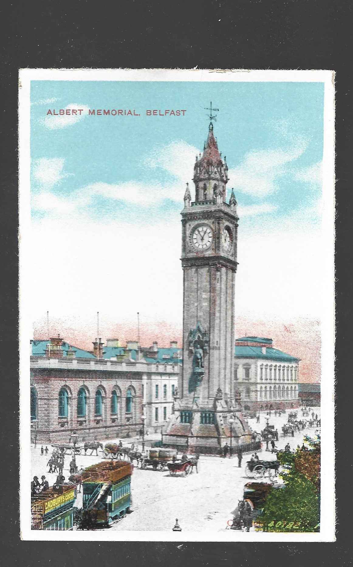 252, Northern Ireland, Belfast, Albert Memorial, Street View, Circa ...