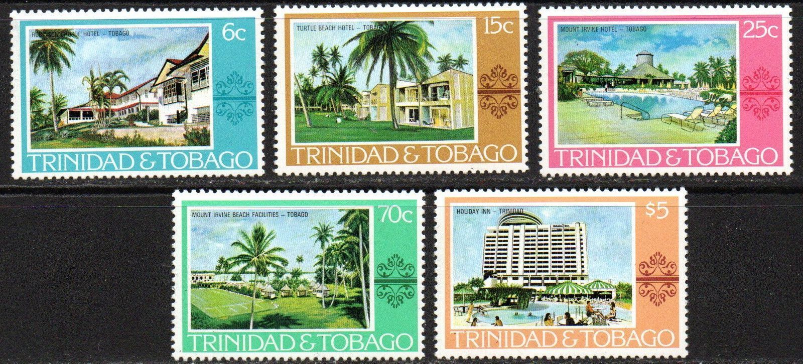Trinidad & Tobago Sc #279-283 MNH | Caribbean - Trinidad and Tobago ...