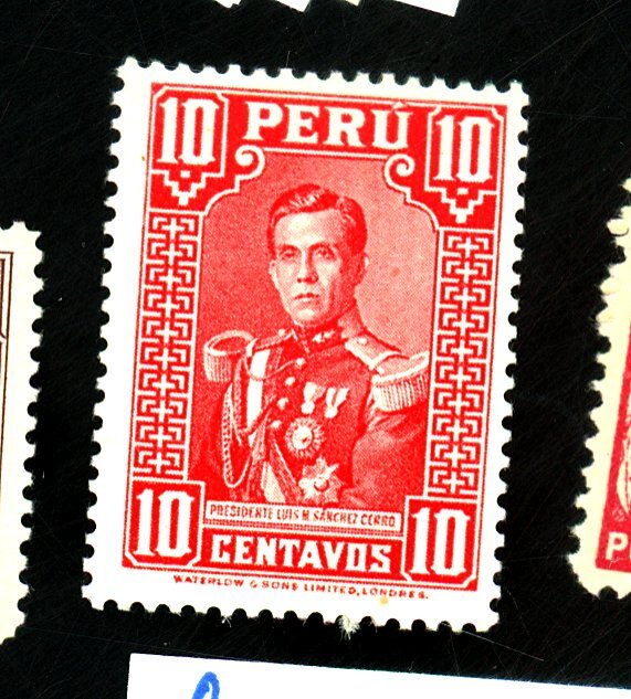 Peru #310 Mint FVF OG HR Cat $28 | Central & South America - Peru ...