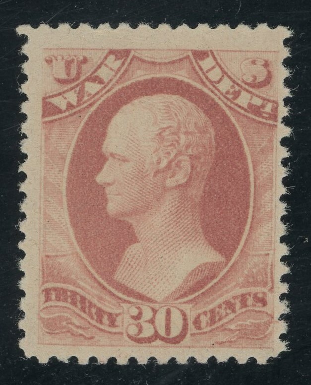 USA O120 - 30 cent Official Soft Porous - F/VF Jumbo Mint OGnh Cat $500 ...