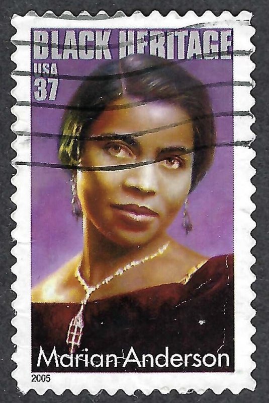 United States #3896 37¢ Marian Anderson (2005). Used. | United States ... United States #3896 37¢ Marian Anderson (2005). Used. | United States ...